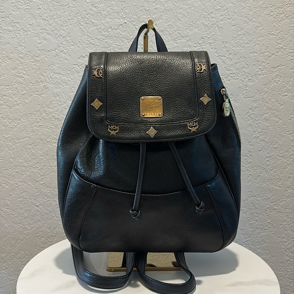 MCM | Bags | Mcm Studded Backpack Made In Germany | Poshmark
